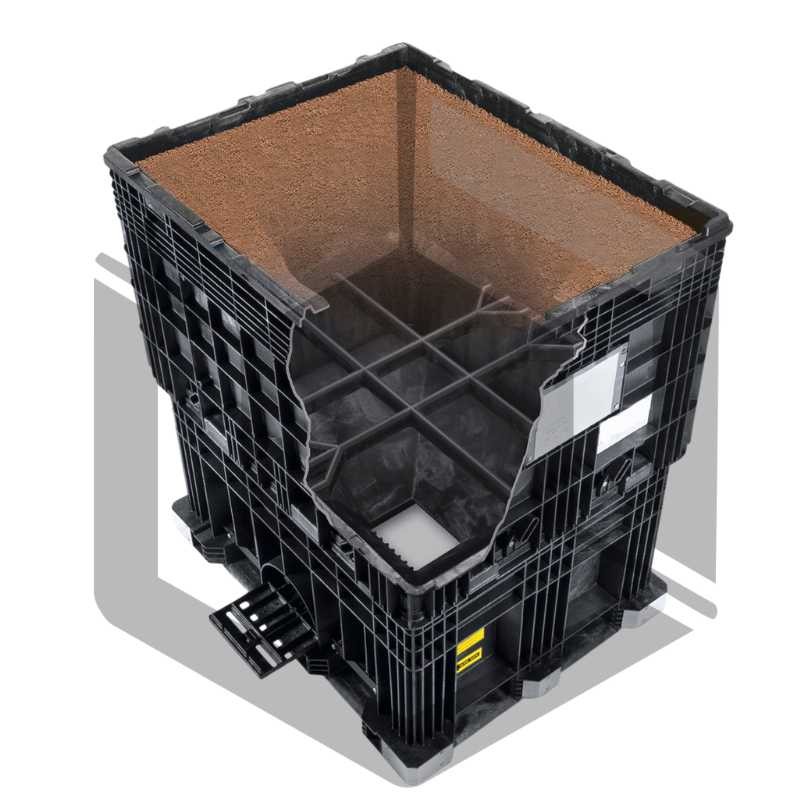 Funnel Box Standart 1600L FLEDBAG Modèle Box Food Capacité / Hauteur 1 ...